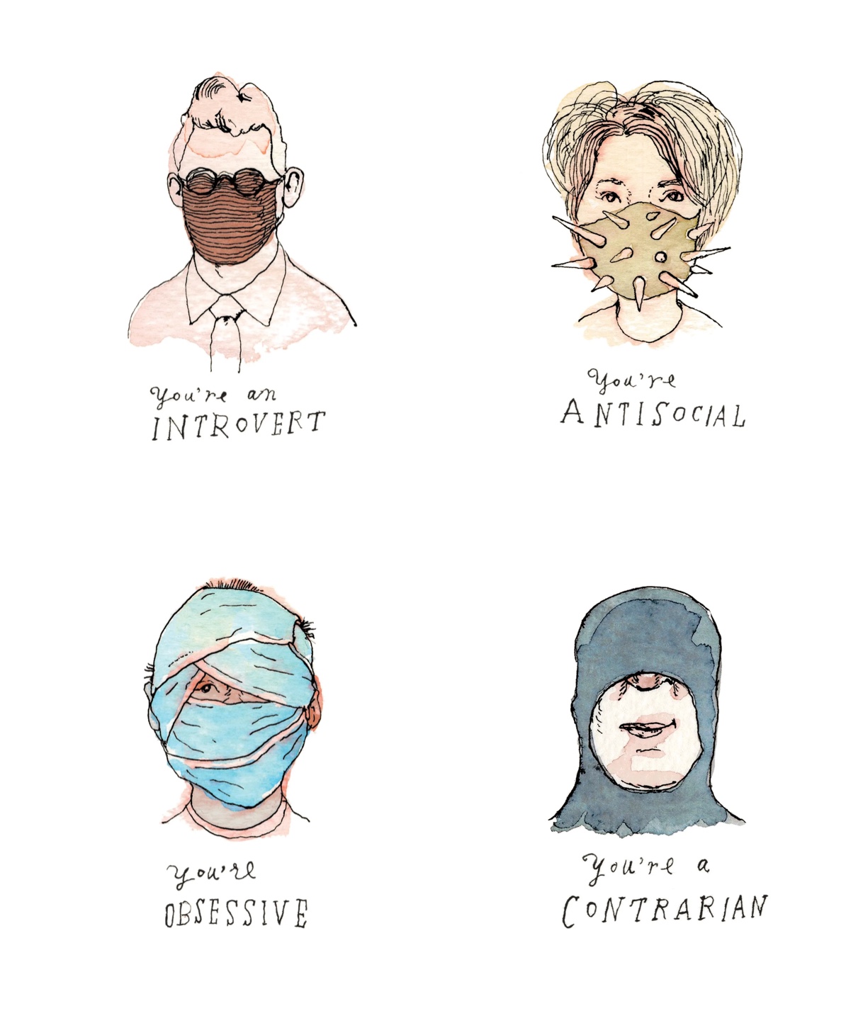 What Your Mask Says About You (or how to judge a face by its cover ...